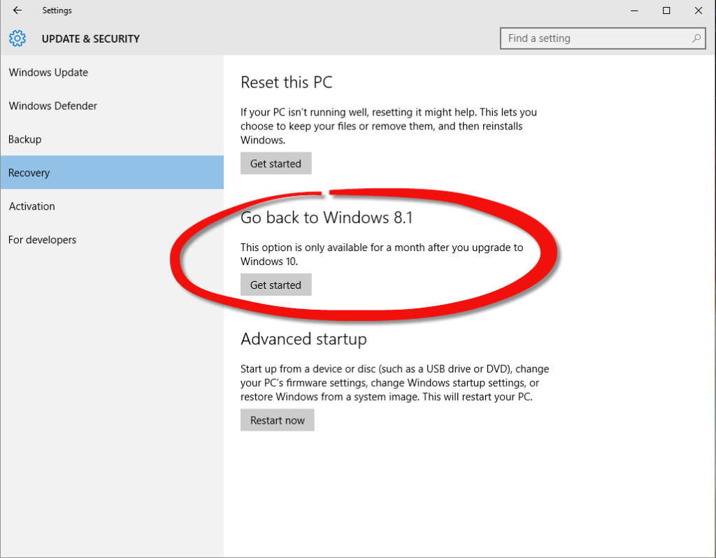 How Do I Undo The Automatic Windows 10 Update 7 Mile Advantage LLC